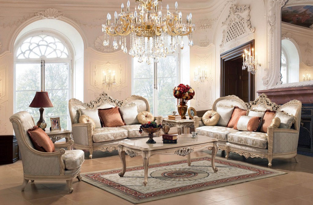 Homey Design HD-2656 Roselyn Living Room Set - USA Warehouse Furniture