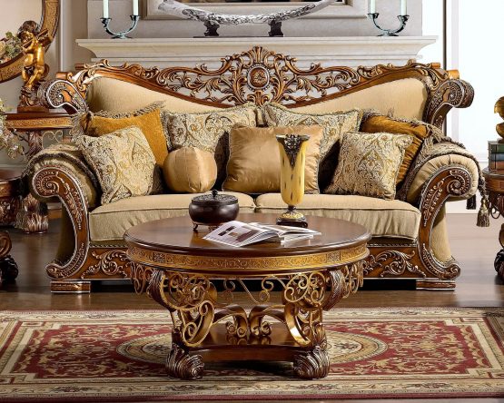 Homey Design HD-369 Royal Sofa - USA Warehouse Furniture