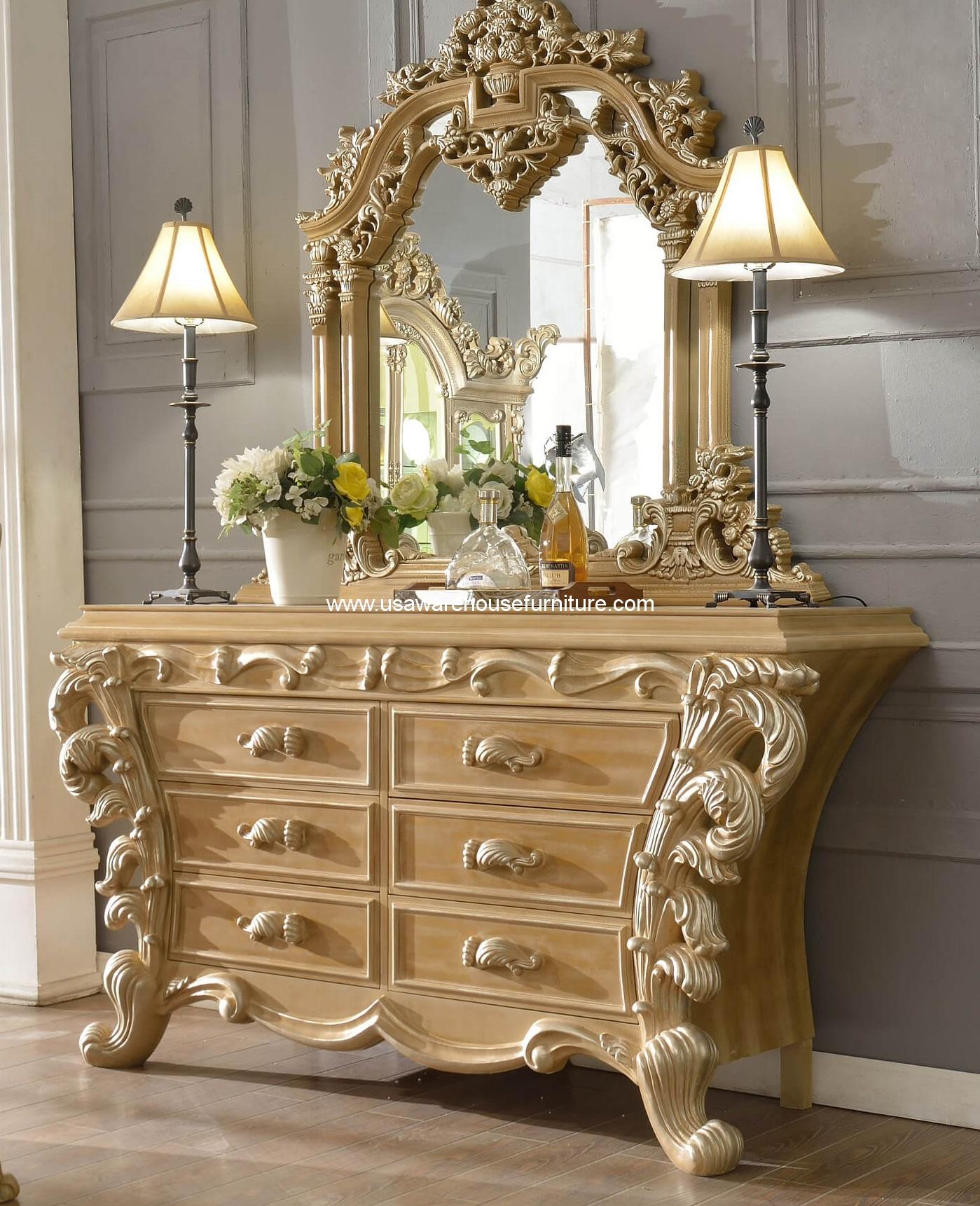 Royal Kingdom HD-7012 Dresser - USA Warehouse Furniture