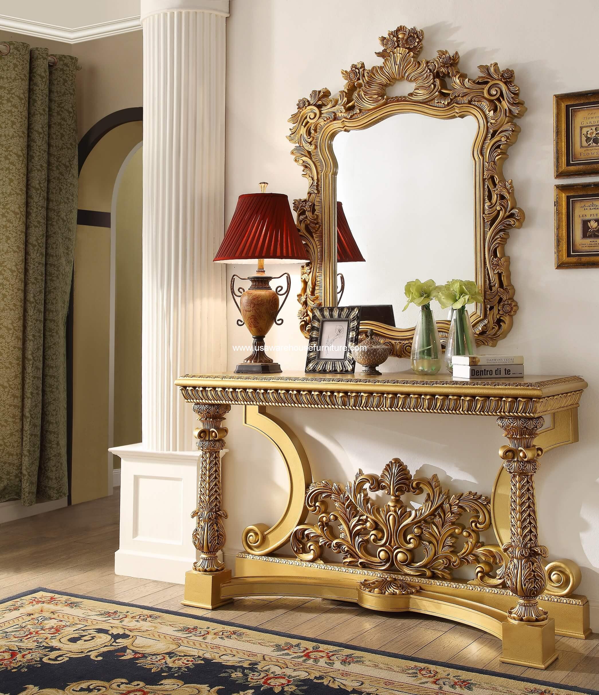 Hillsborough Console Table Homey Design HD-8016 - USA Warehouse Furniture