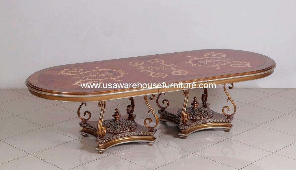 Valentina Luxury Extendable Dining Table - USA Warehouse Furniture