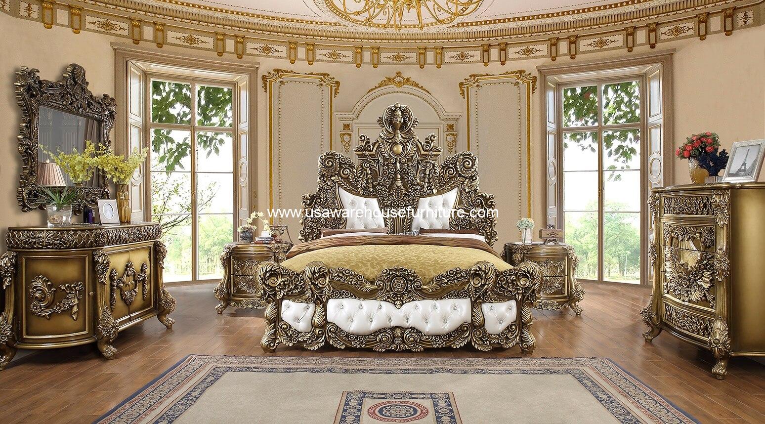 Rococo Furniture Bed