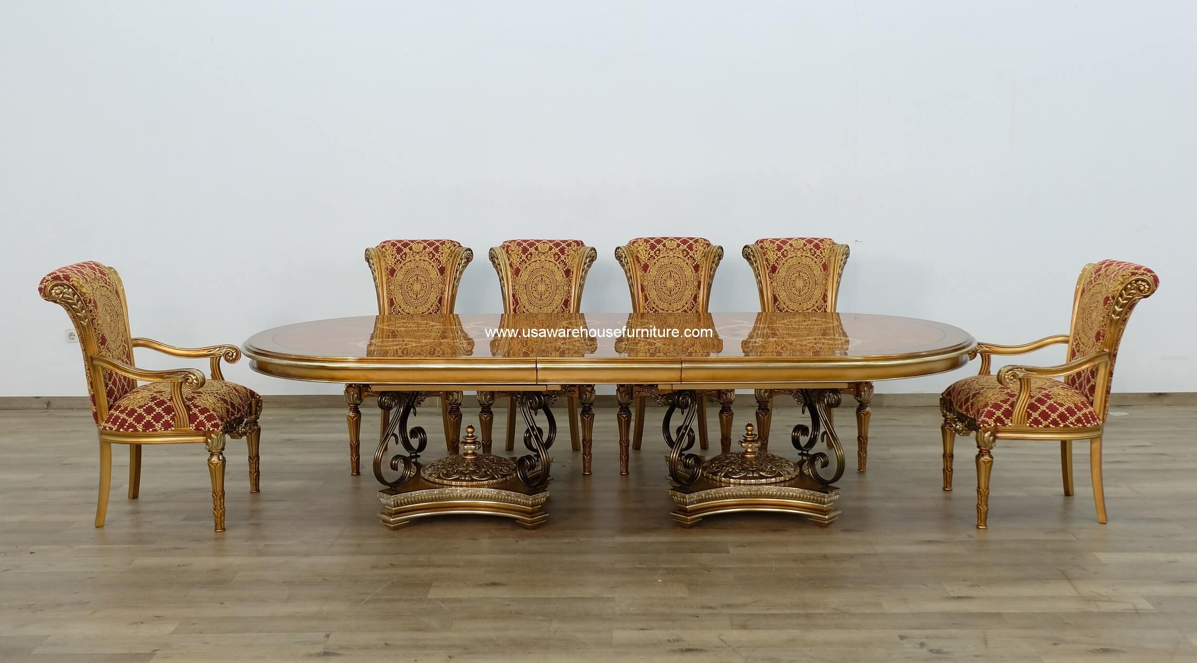 Valentina Luxury Extendable Dining Table - USA Warehouse Furniture