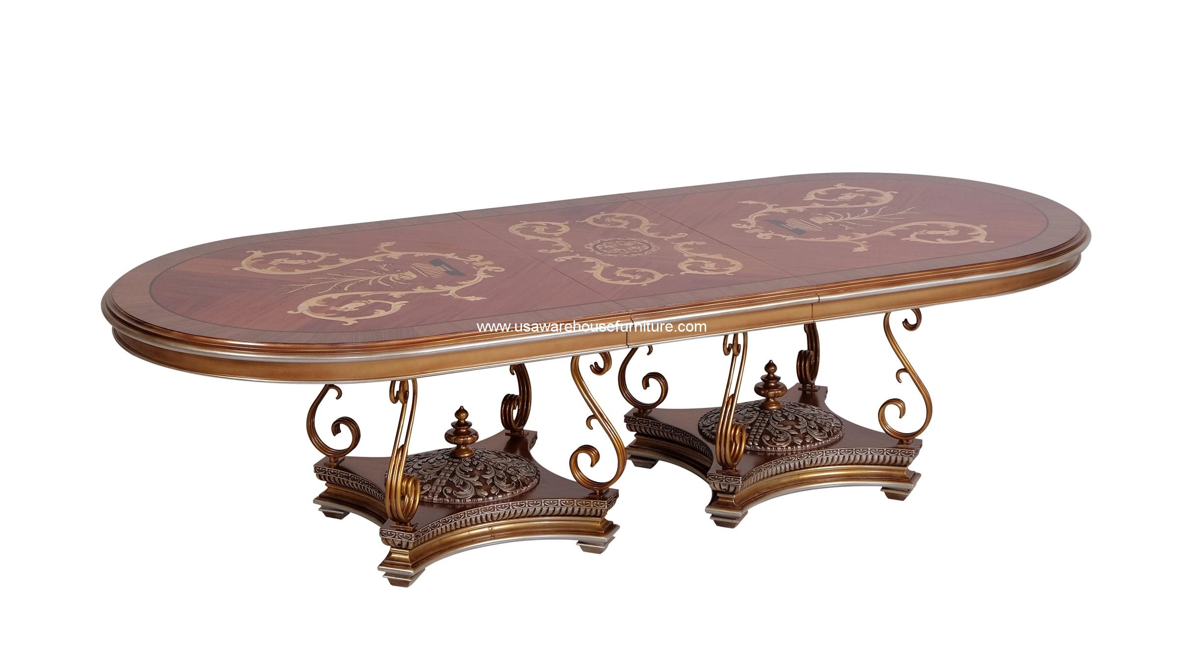 Valentina Luxury Extendable Dining Table - USA Warehouse Furniture